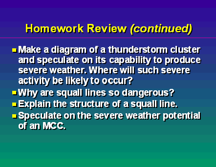 Homework Review (continued)